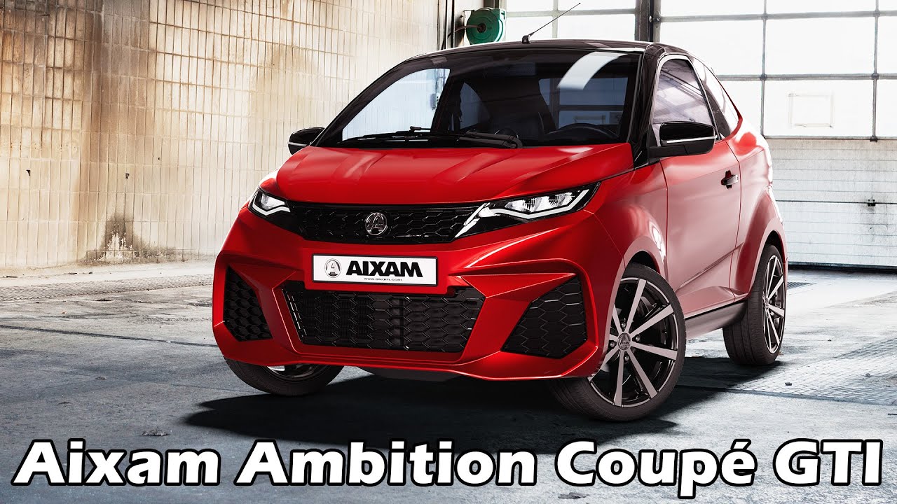 Aixam Ambition Coupé GTI – Gamma Fahrzeuge GmbH
